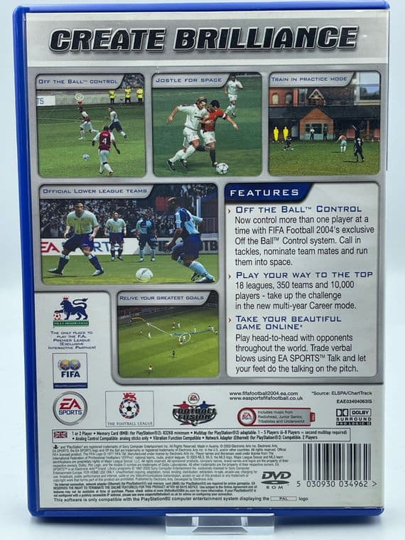 FIFA Football 2004 PS2